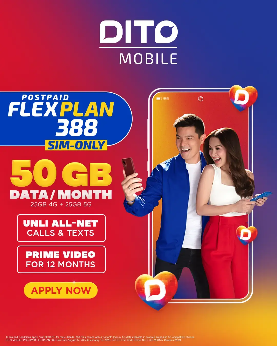 Get The Best Mobile Postpaid FlexPlans With DITO!